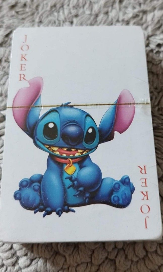 Cute Disney Lilo & Stich Playing Cards, Hobbies & Toys, Memorabilia ...
