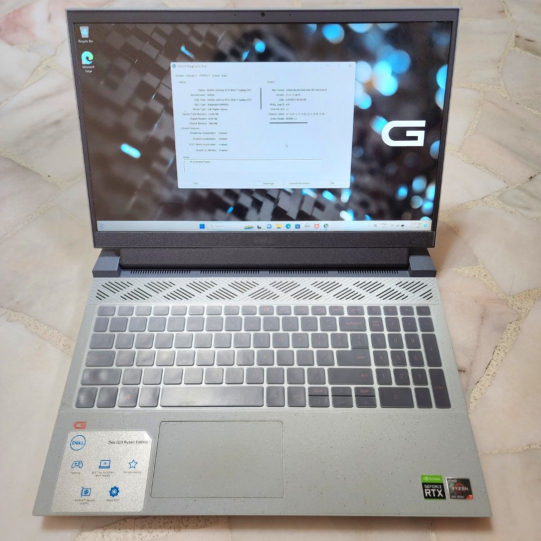 Dell G15 5515 Ryzen Edition, Computers & Tech, Laptops & Notebooks on ...