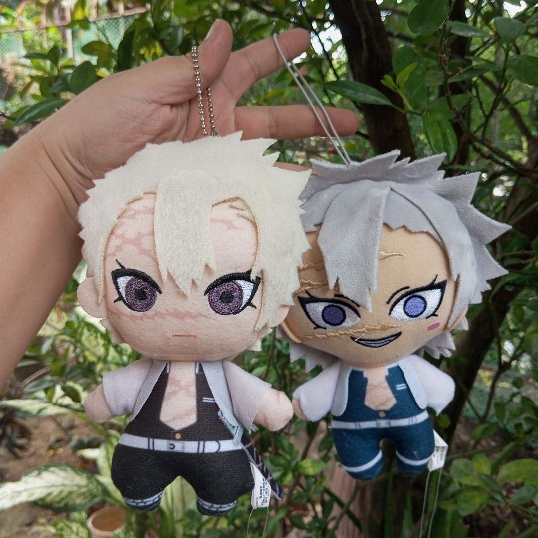 DEMON SLAYER Kimetsu no Yaiba Sanemi Shinazugawa Plush Charm BUNDLE ...