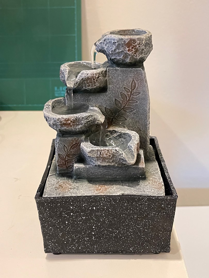 Desk Water Fountain, Furniture & Home Living, Home Decor, Other Home ...