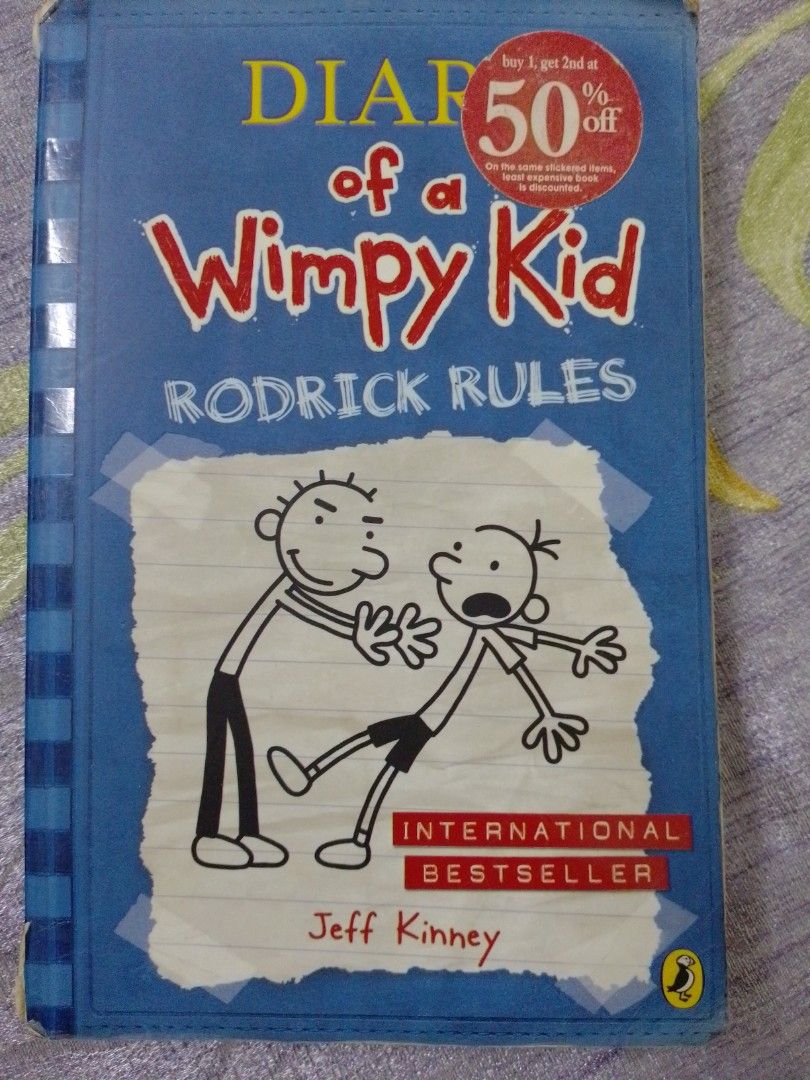 Diary of a Wimpy Kid (Rodrick Rules), Hobbies & Toys, Books & Magazines ...