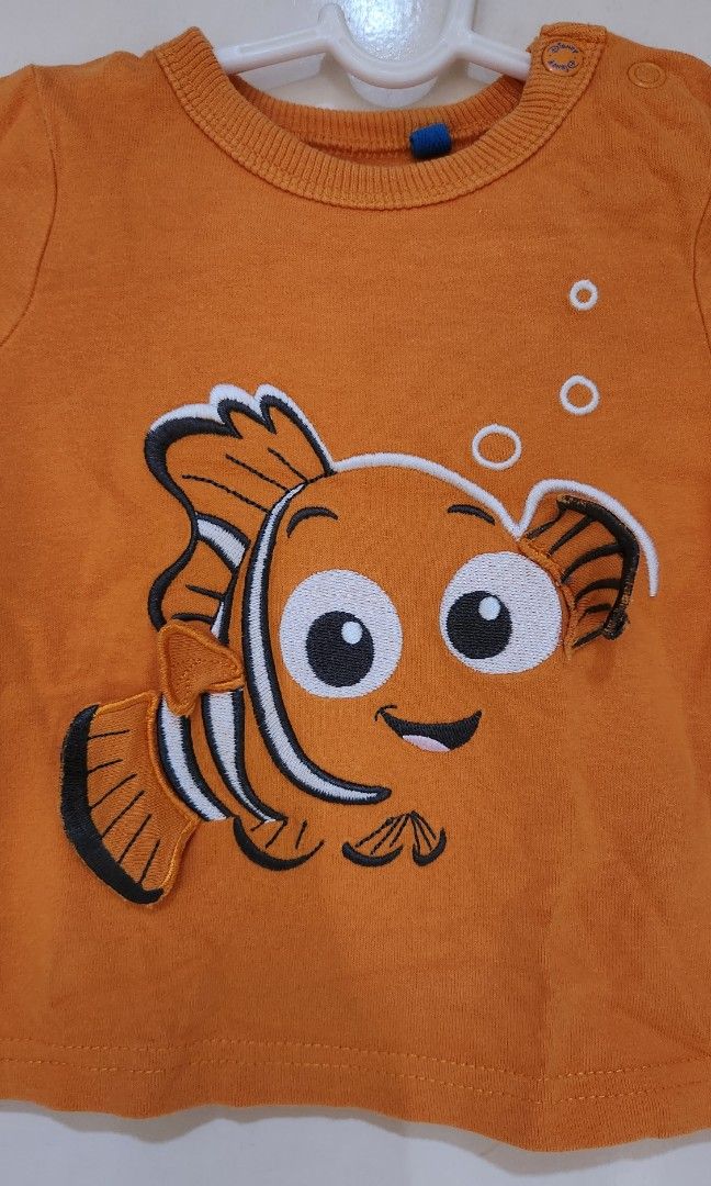 Disney Baby Nemo Long Sleeve, Babies & Kids, Babies & Kids Fashion on ...