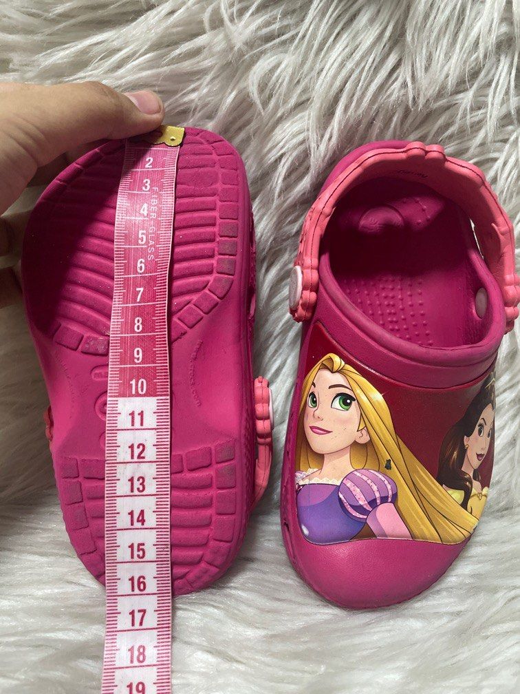 Disney Princess Crocs, Babies & Kids, Babies & Kids Fashion on Carousell