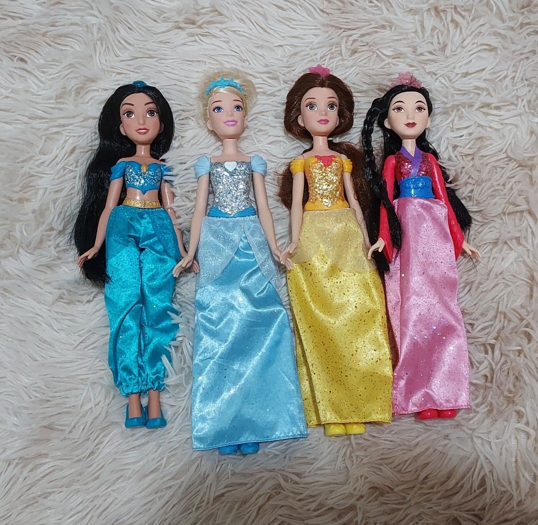 Disney Princess Set of 10 Dolls, Hobbies & Toys, Toys & Games on Carousell