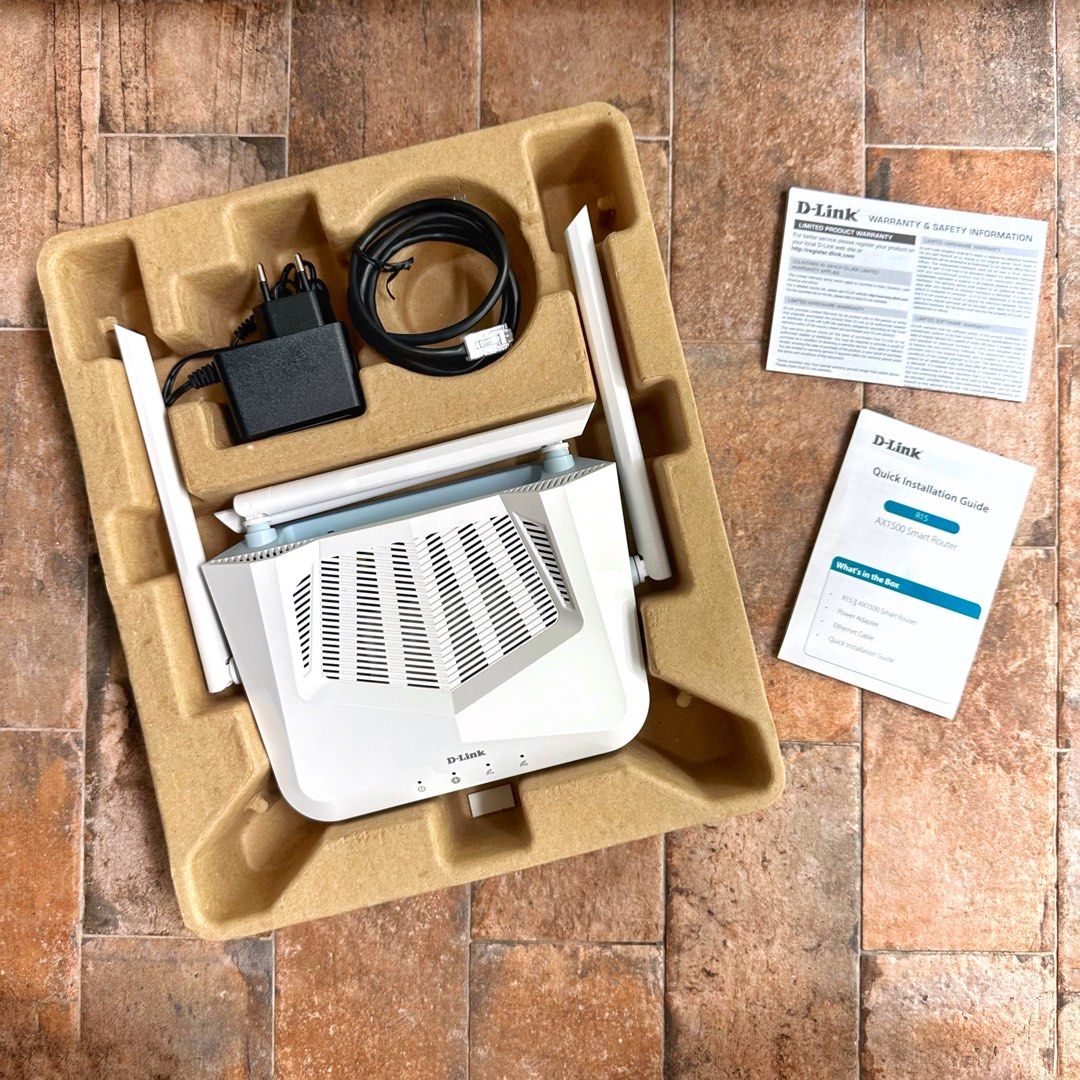 D-Link Eagle Pro AI AX1500 R15 Smart Router, Computers & Tech, Parts ...