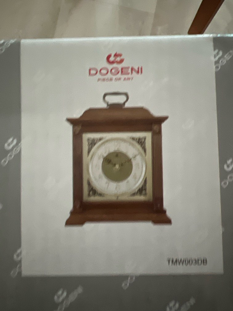 Dogeni Clock, Furniture & Home Living, Furniture, Other Home Furniture on Carousell