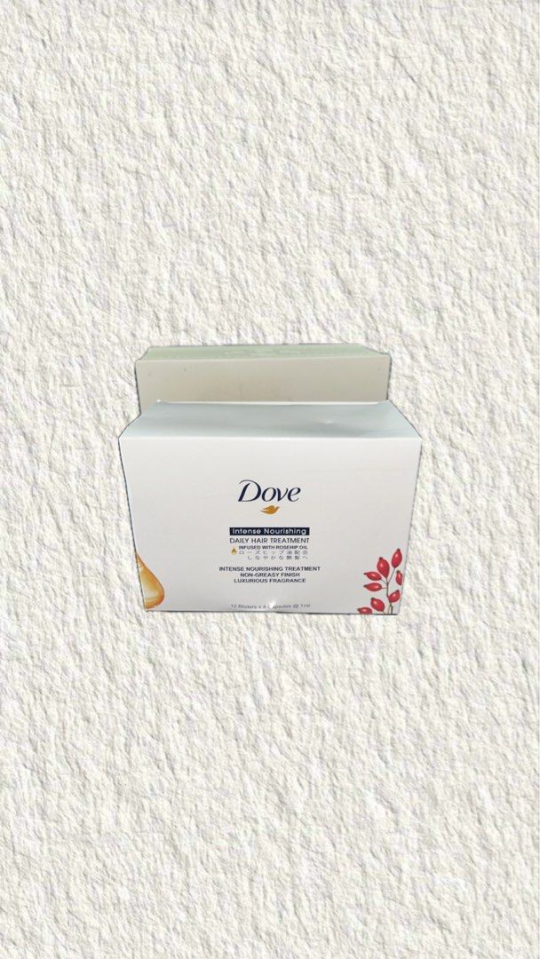 DOVE hair oil treatment capsules, Beauty & Personal Care, Hair on Carousell
