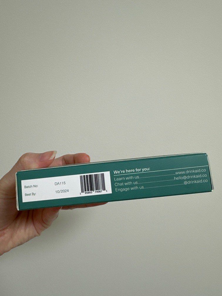 Drinkaid (Prevent hungover or Asian flush), Health & Nutrition, Health ...