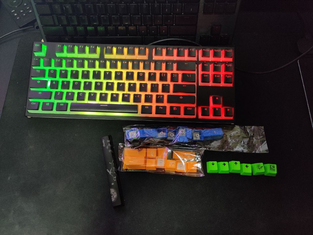 Ducky TKL RGB keyboard, Computers & Tech, Parts & Accessories, Computer ...