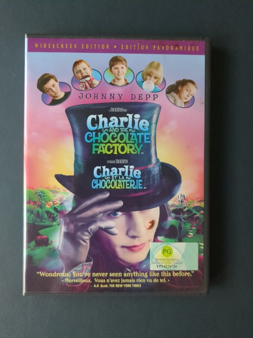 DVD - Charlie and the Chocolate Factory, Hobbies & Toys, Music & Media ...