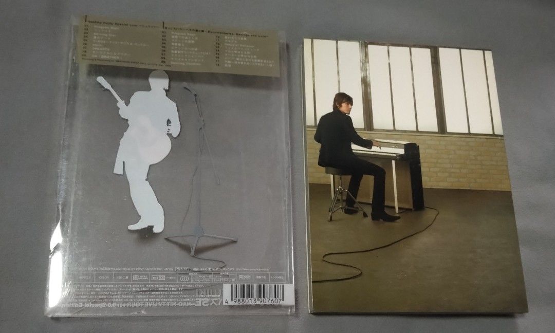 日本版DVD 藤木直人 まっしろいカンバスSE ~NAO-HIT TV LIVE TOUR Ver6.0 Special Edition演唱會 DVD NAOHITO FUJIKI 包含PCM ...