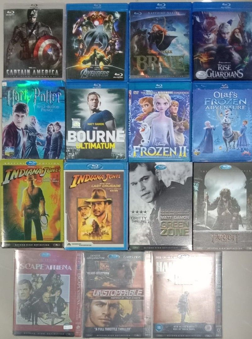 Dvd Bluray English Movies, Hobbies & Toys, Music & Media, CDs & DVDs on ...