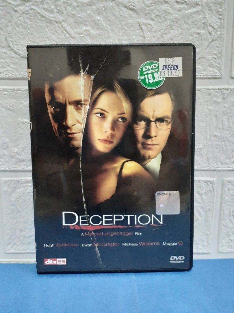 (DVD) Deception, Hobbies & Toys, Music & Media, CDs & DVDs on Carousell