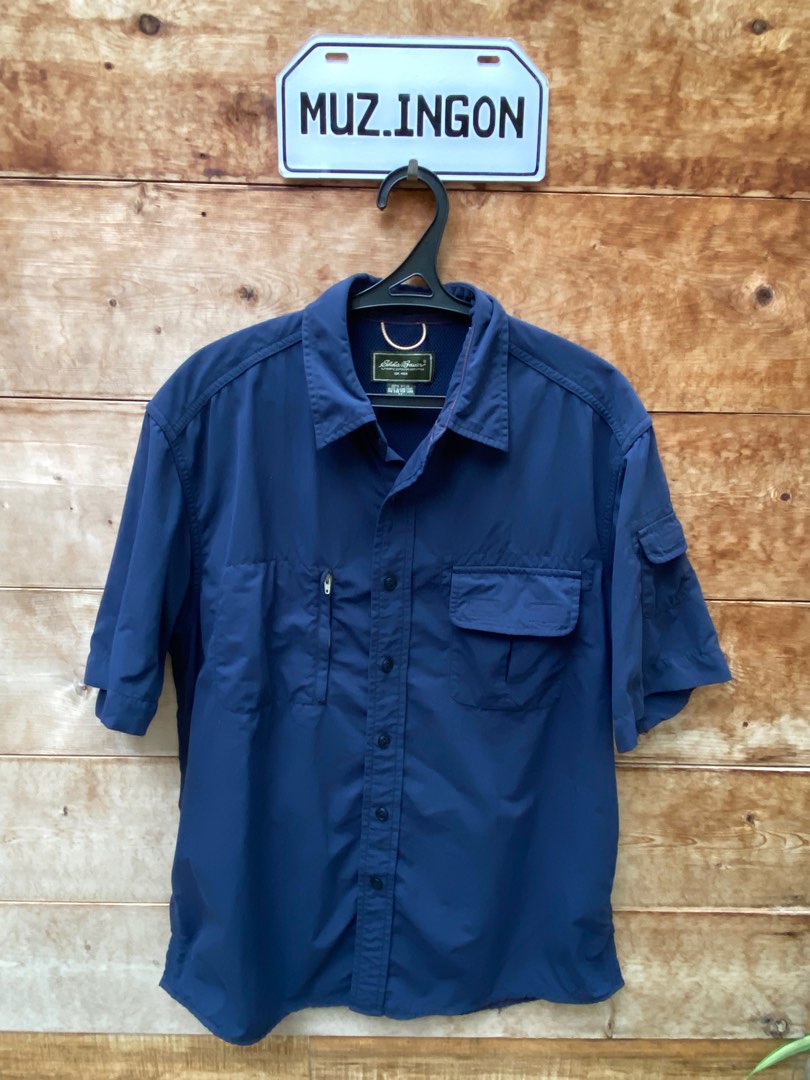 Eddie Bauer Packable Trek Polo, Men's Fashion, Activewear on Carousell