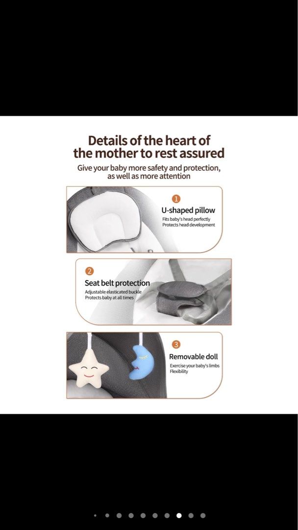 Electronic Baby Rocker (battery/usb), Babies & Kids, Baby Nursery ...