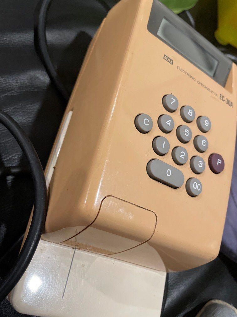 Electronic Checkwriter, Computers & Tech, Office & Business Technology ...