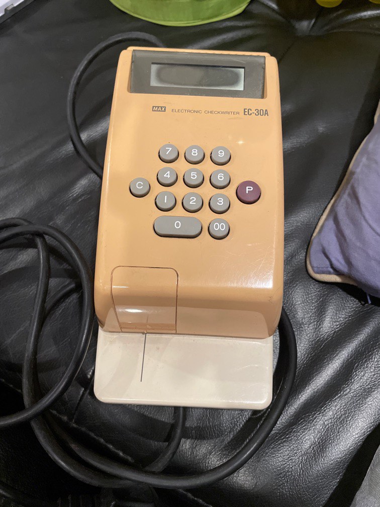 Electronic Checkwriter, Computers & Tech, Office & Business Technology ...