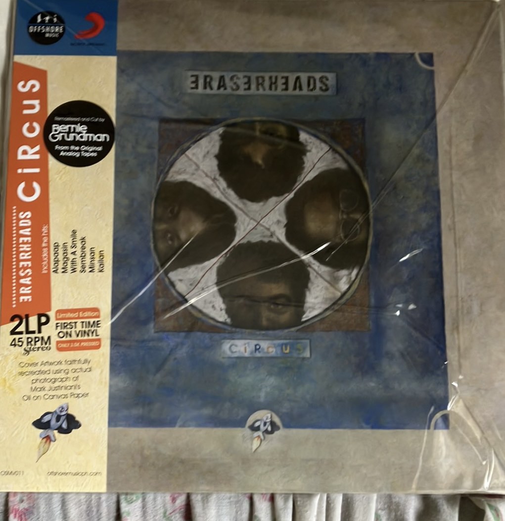 Eraserheads Circus Vinyl, Hobbies & Toys, Music & Media, Vinyls on Carousell