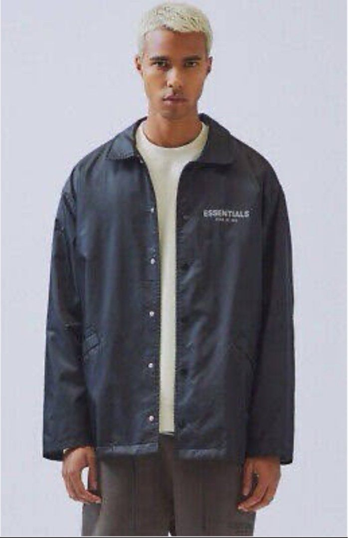 Essentials Coach Jacket, Men's Fashion, Activewear on Carousell