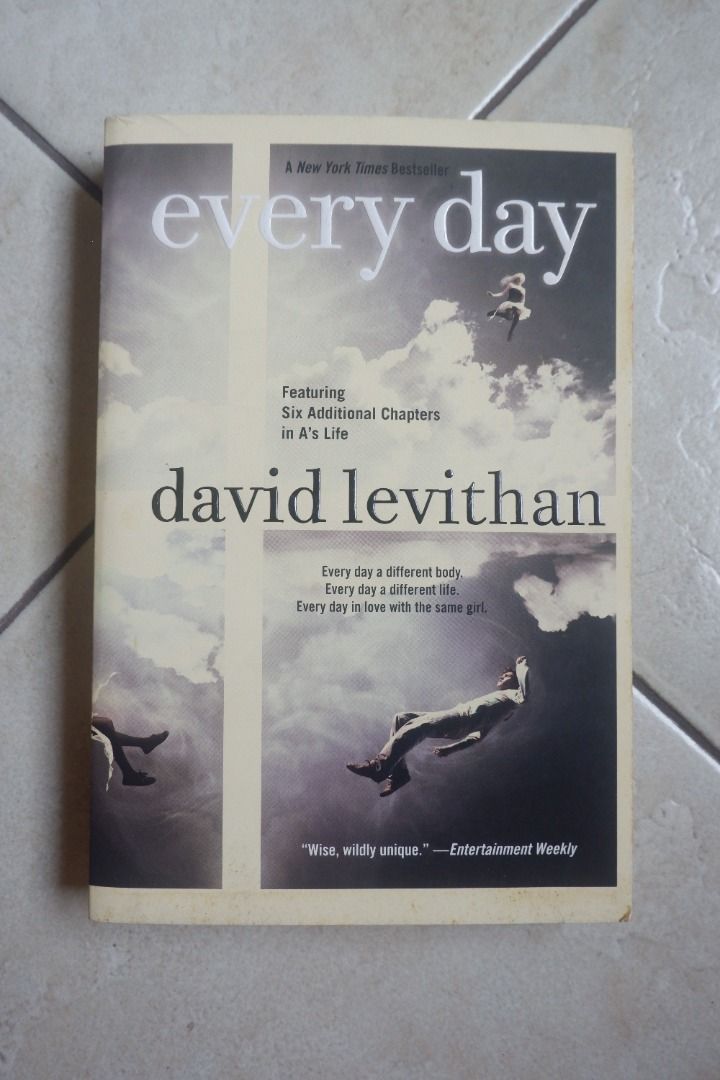 Every Day by David Levithan, Hobbies & Toys, Books & Magazines, Fiction ...