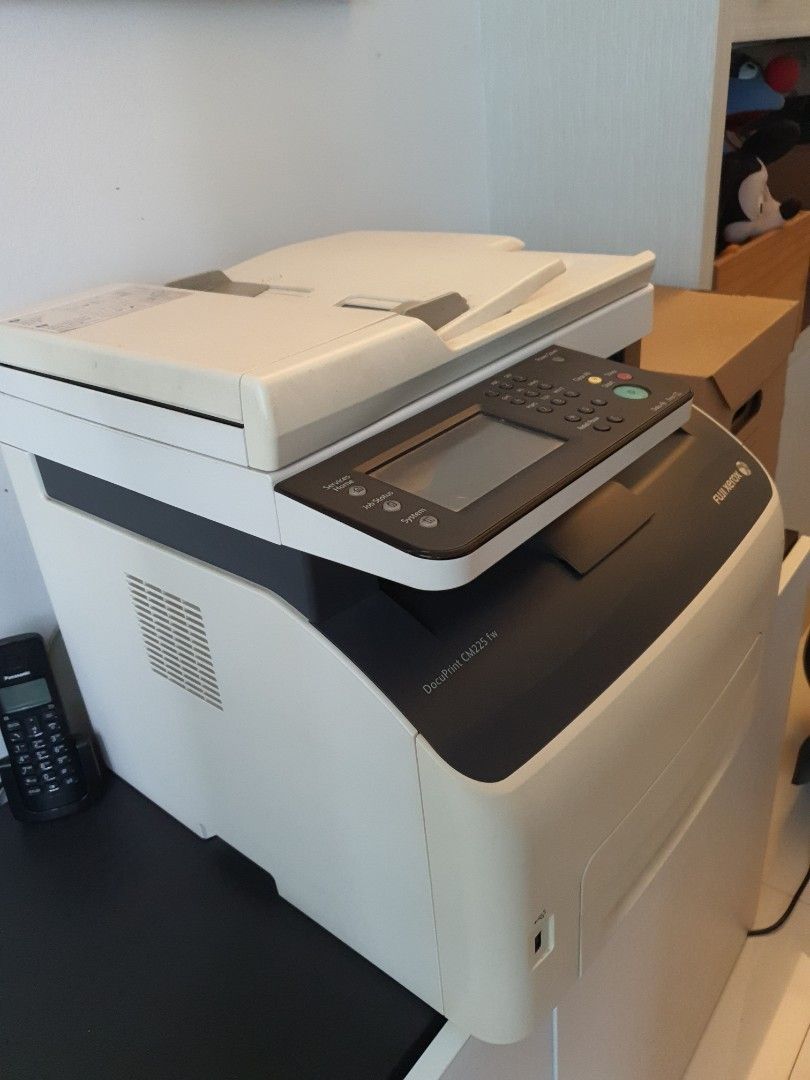 FUJI XEROX Laser Jet DocuPrint CM225fw, Computers & Tech, Printers ...