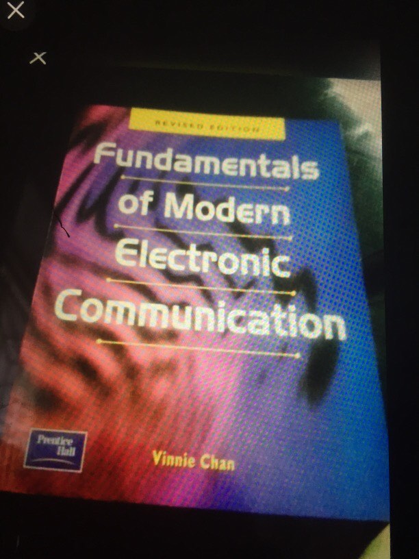 Fundamentals of modern electronic communication, Hobbies & Toys, Books ...