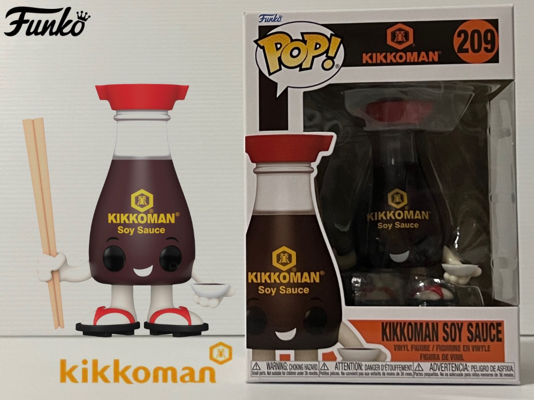 Funko POP! KIKKOMAN SOY SAUCE #209, Hobbies & Toys, Toys & Games on ...