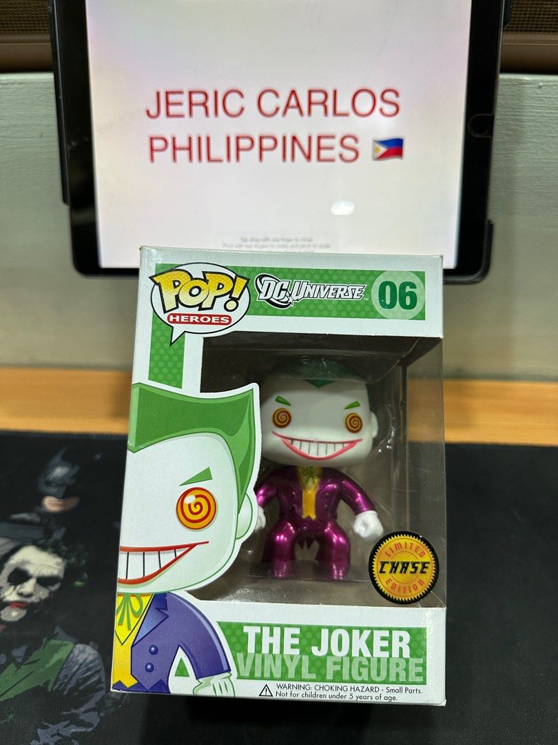 Funko The joker metallic chase, Hobbies & Toys, Toys & Games on Carousell