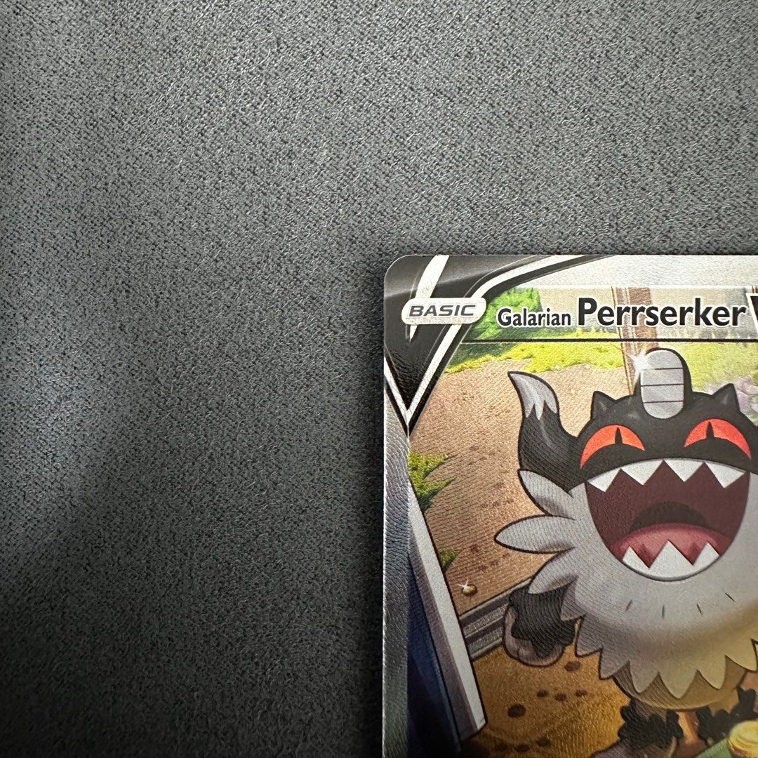 Galarian Perrserker V Alternate Art Lost Origin #184, Hobbies & Toys ...