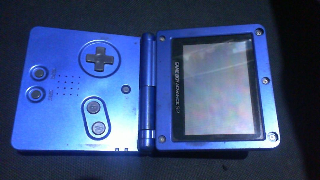 GameBoy Advance SP AGS-001 Blue, Video Gaming, Video Game Consoles ...