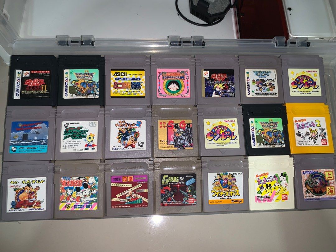 gameboy color (cartridge), Video Gaming, Video Games, Nintendo on Carousell