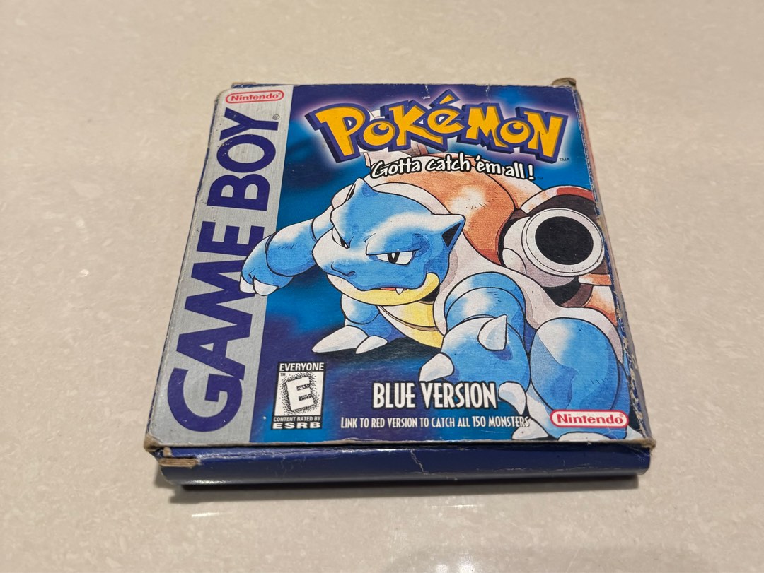 Gameboy Pokemon Blue, Video Gaming, Video Games, Nintendo on Carousell
