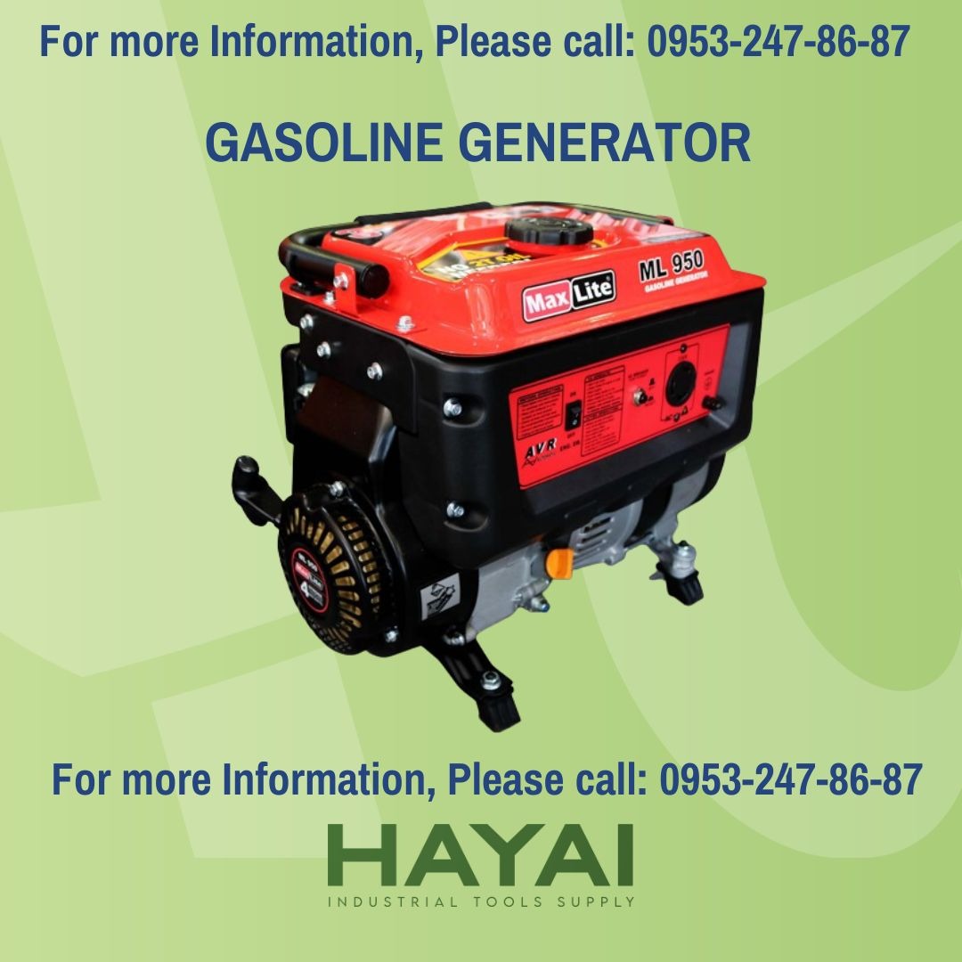 GASOLINE GENERATOR, Commercial & Industrial, Construction Tools ...