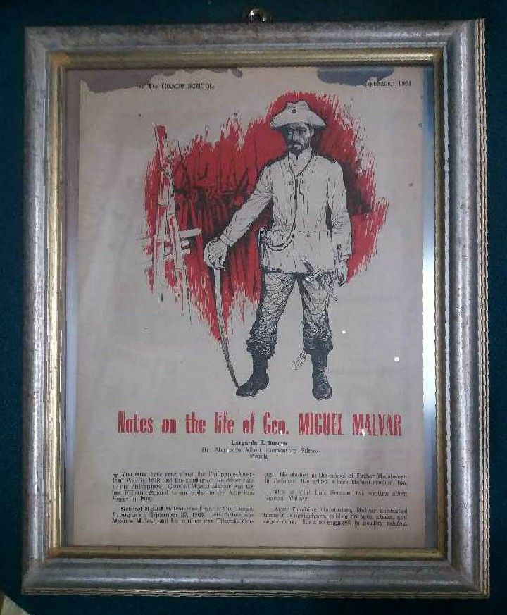 Gen. Miguel Malvar, Hobbies & Toys, Memorabilia & Collectibles, Vintage ...