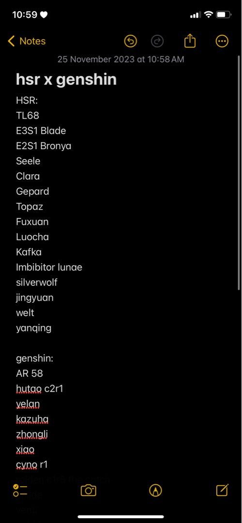 genshin x hsr account, Video Gaming, Video Games, Others on Carousell