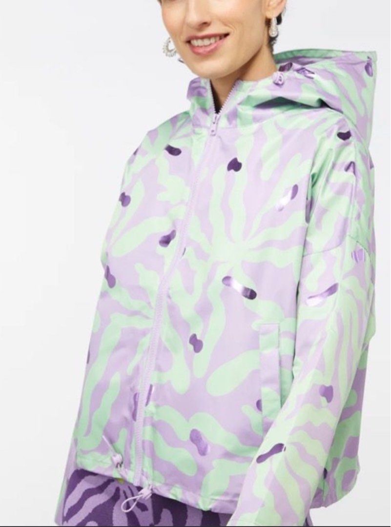 GORMAN Australian designer label, Raincoat Overcoat recycled PET Garden ...