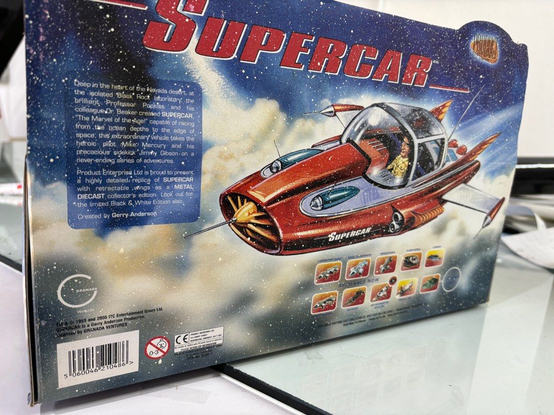 Granada Ventures 2005 Gerry Anderson Supercar 1A (1:18 scale), Hobbies ...