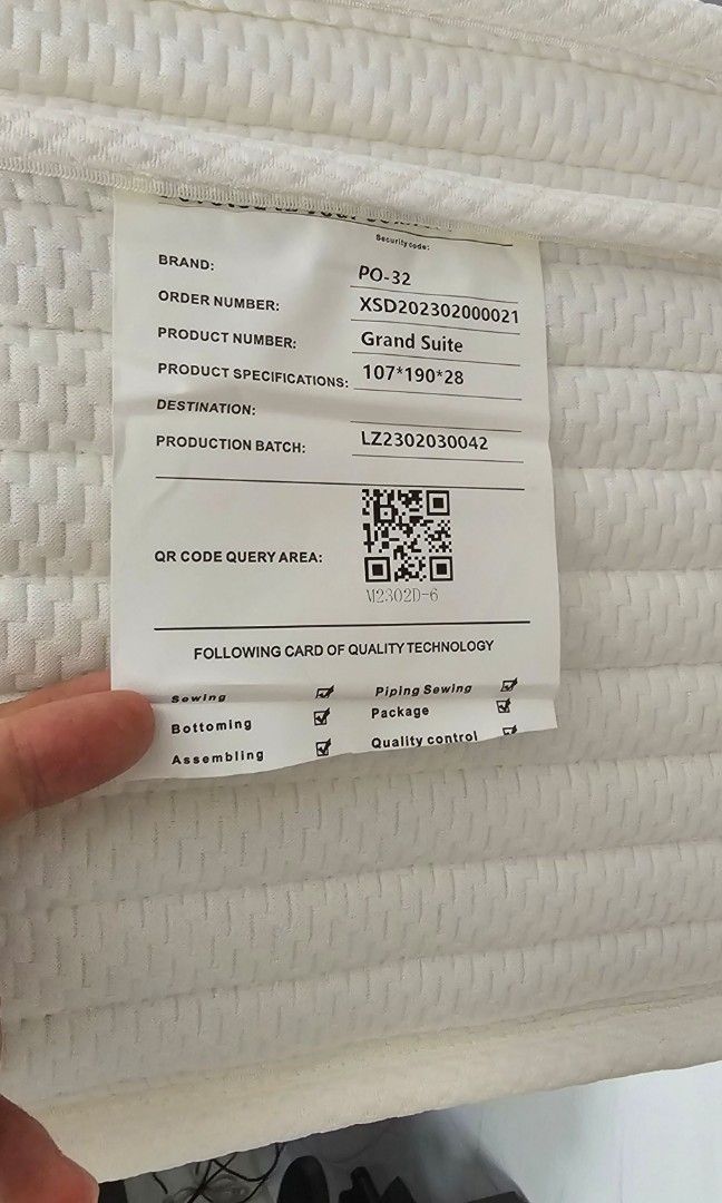 Grand Suite Super Single Mattress, Furniture & Home Living, Furniture ...