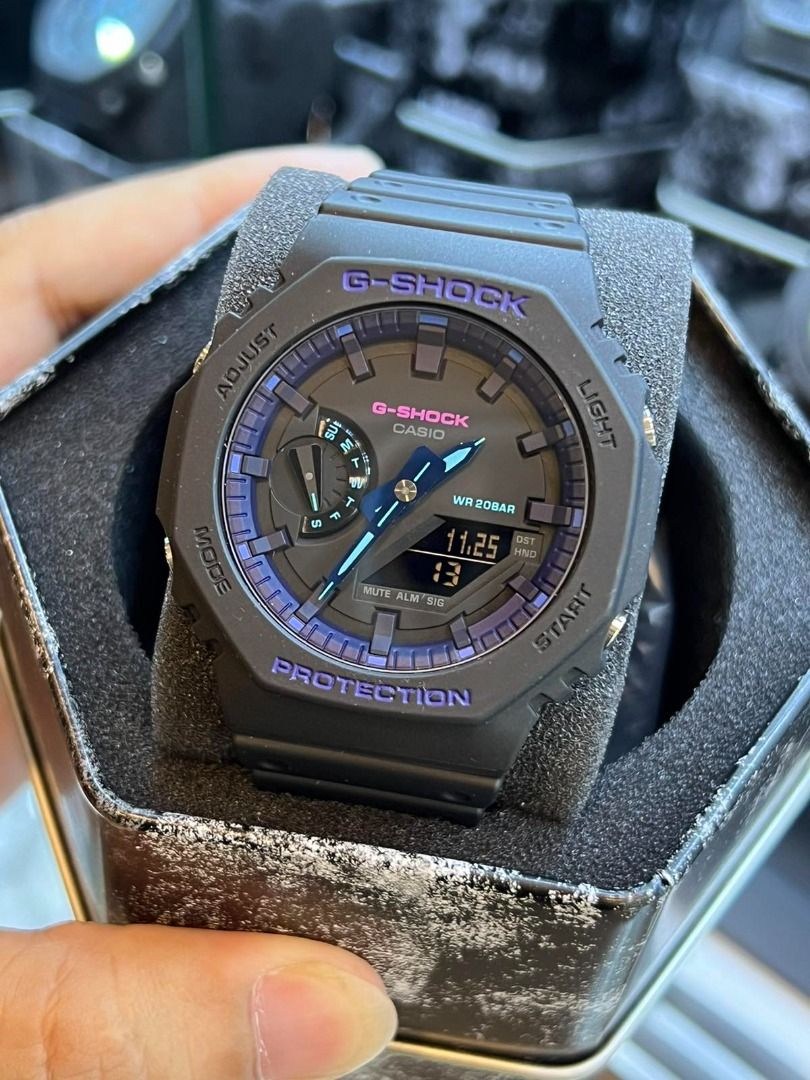 Gshock GA-2100VB-1ADR | Original G shock | Original Casio watch, Luxury ...
