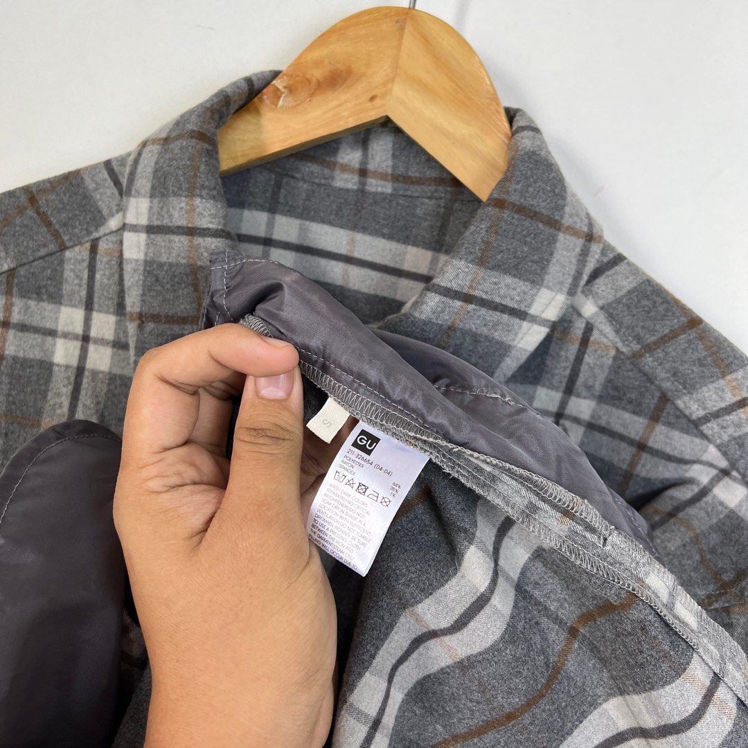 Gu by Uniqlo Dark Grey CPO Jacket, Women's Fashion, Coats, Jackets and ...