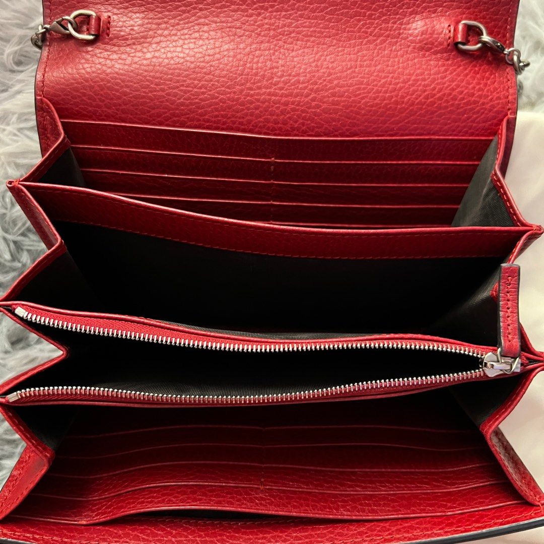 Gucci Dionysus Mini Leather Bag (RED), Luxury, Bags & Wallets on Carousell