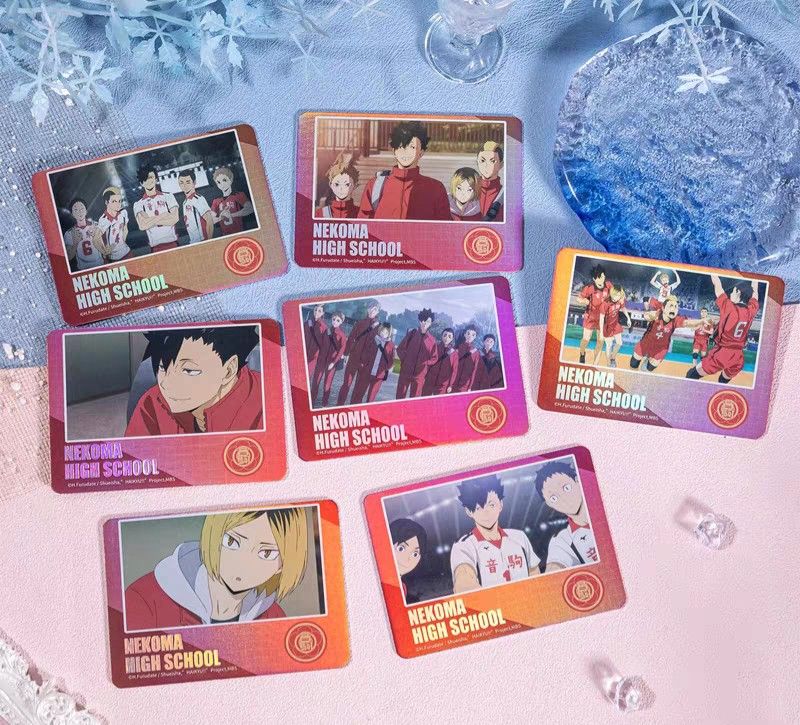 Haikyuu Teams Collectable Cards [PO] Karasuno Aoba Josai etc Authentic ...
