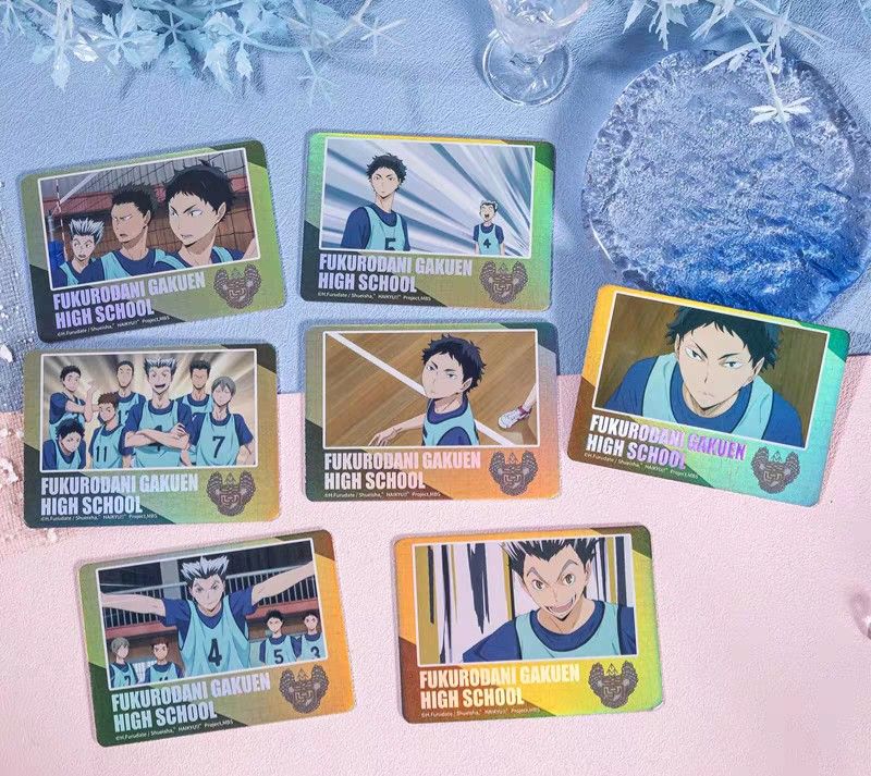 Haikyuu Teams Collectable Cards [PO] Karasuno Aoba Josai etc Authentic ...