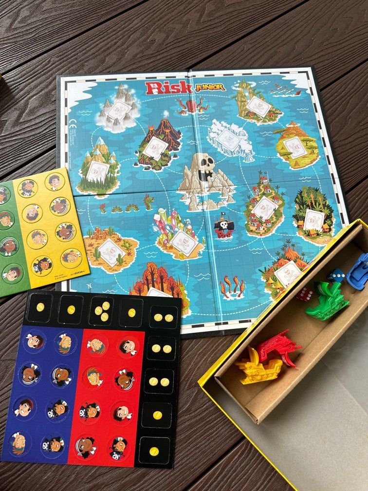 Hasbro Risk Junior board game, Hobbies & Toys, Toys & Games on Carousell