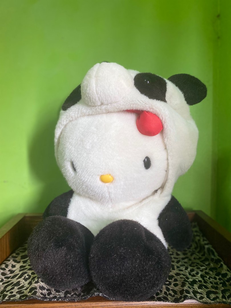 Hello Kitty Mascot Panda, Hobbies & Toys, Toys & Games on Carousell
