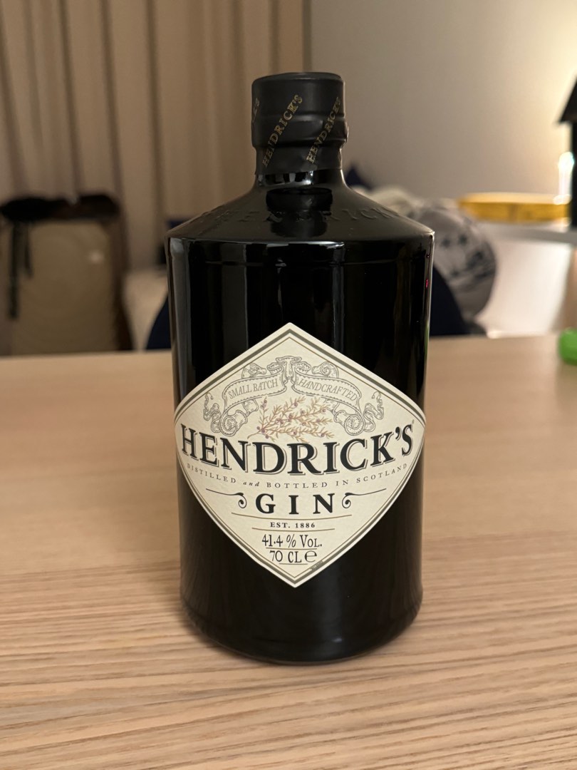 Hendrick's Gin 700ml Sealed, Food & Drinks, Alcoholic Beverages on ...