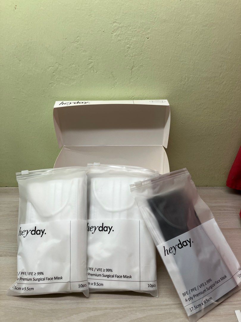 Heyday mask (Snow White), Health & Nutrition, Face Masks & Face Shields ...