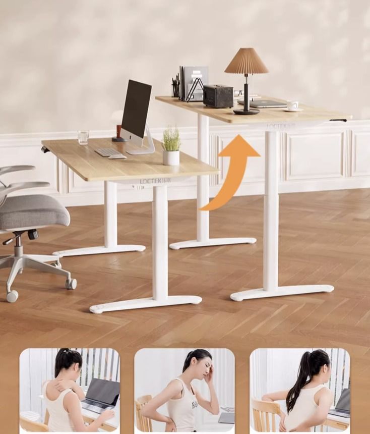 High Quality Standing Desk Support Up to 100KG Original Wood Standing ...