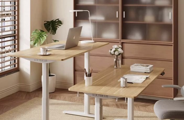 High Quality Standing Desk Support Up to 100KG Original Wood Standing ...