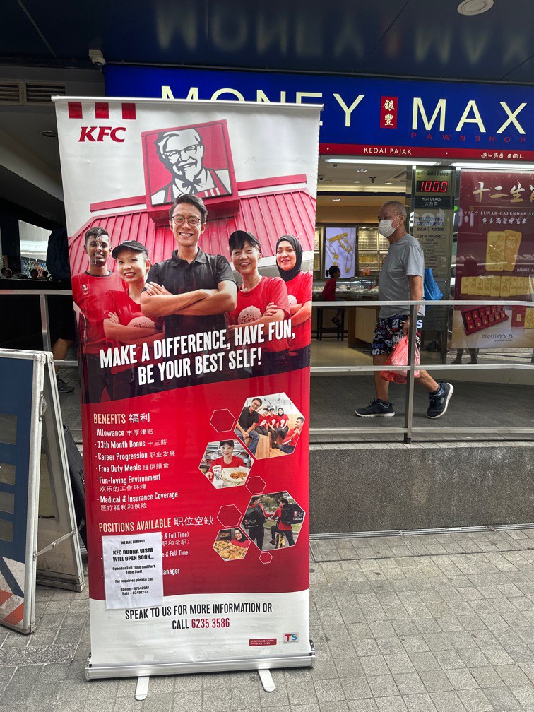 Hiring !!! For kfc clementi mall and Buona Vista, Jobs, Hospitality, F ...